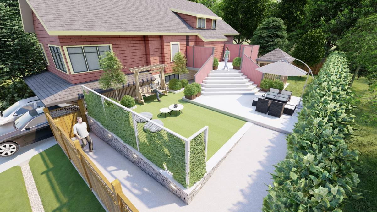 Design project for Backyard Renovation in Canada | Arcbazar