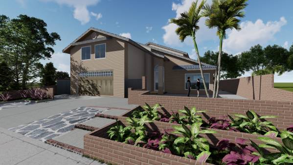 Design project for San Clemente Ocean View Home - Exterior Overhaul in ...