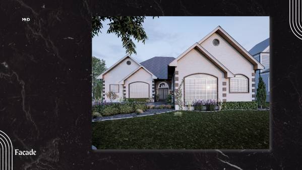 Fachada Diseñado porAkinola Marvelous - Front Elevation Update - US | Arcbazar