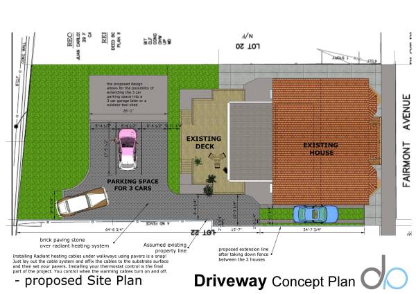 Design project for Driveway concept plan in United States | Arcbazar