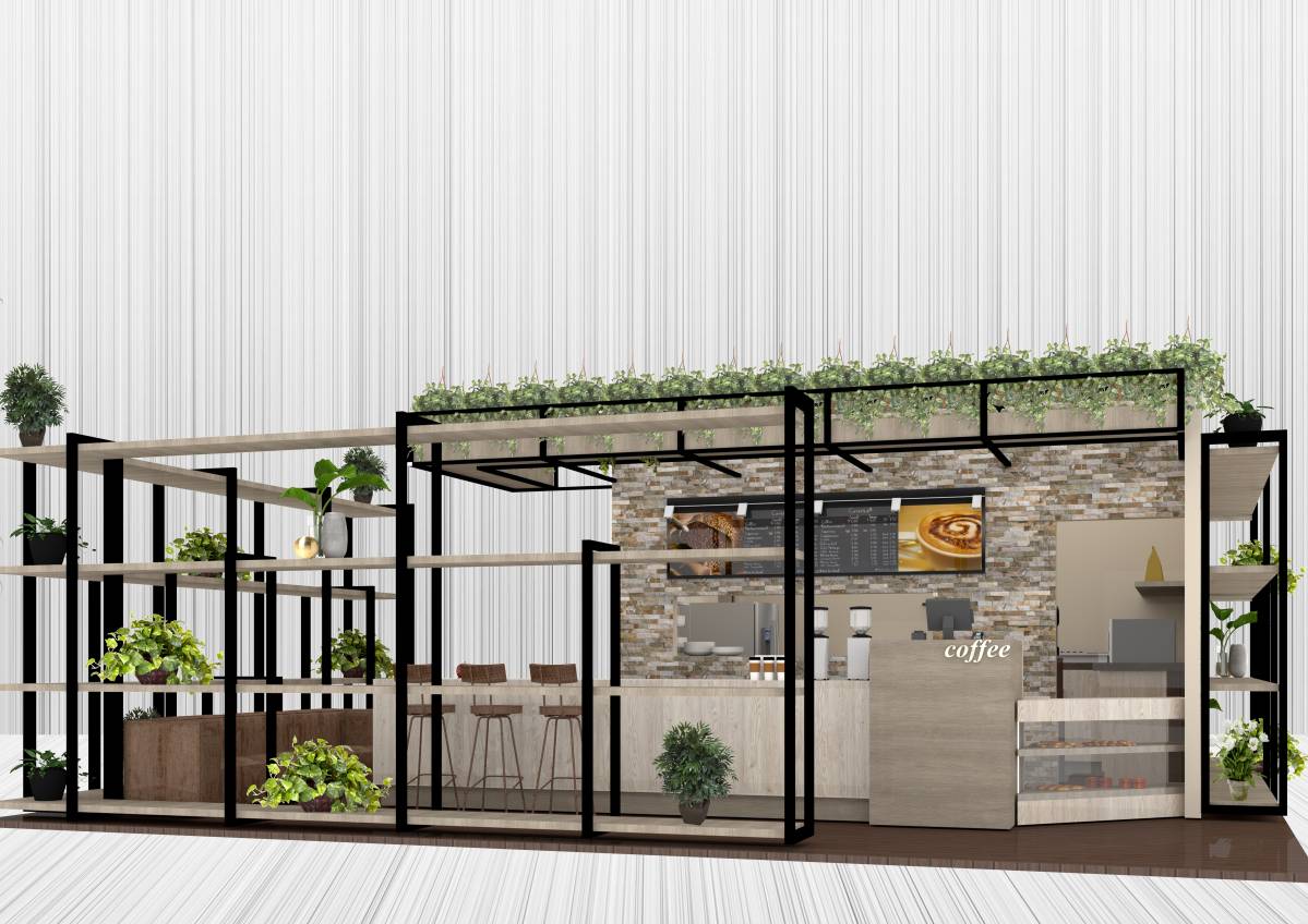 Design project for Coffee shop in Building Lobby in United States ...