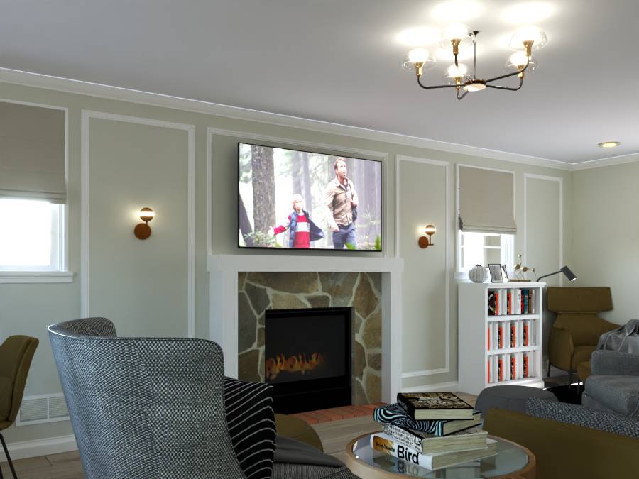 Design project for Living Room renovation in United States | Arcbazar