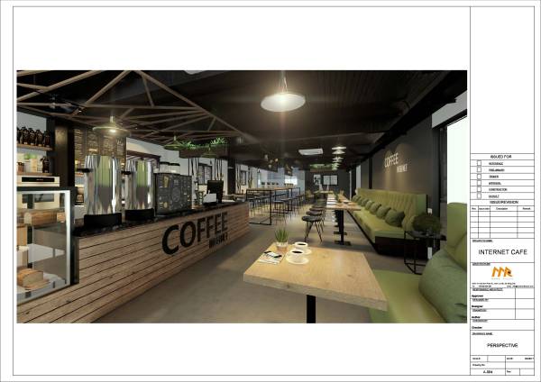 Design project for Internet Cafe Interior Design in Papua New Guinea ...