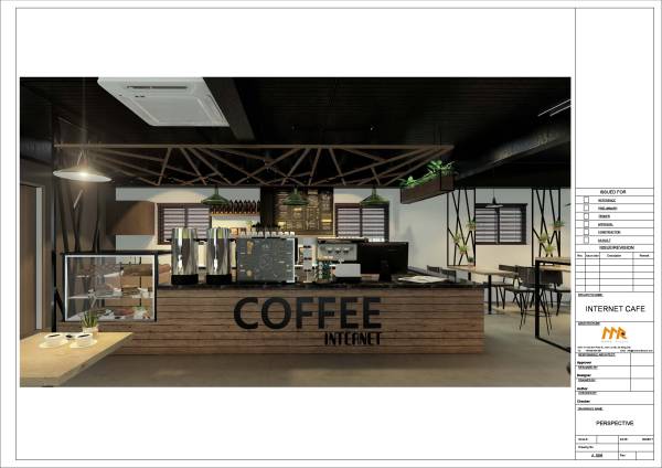Design project for Internet Cafe Interior Design in Papua New Guinea ...