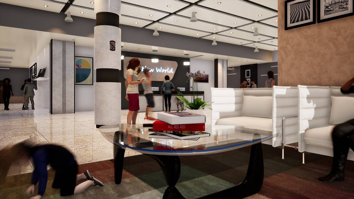 Design project for Reception area design in Oman | Arcbazar