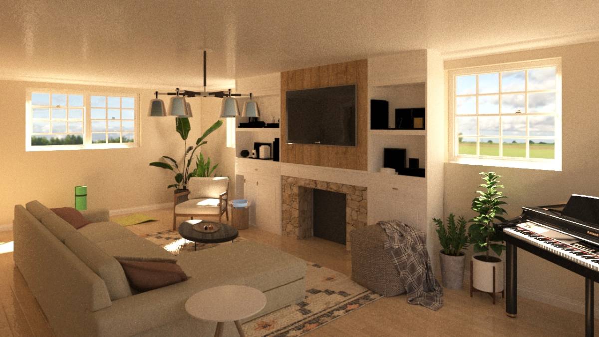 Design project for Living Room renovation in United States | Arcbazar