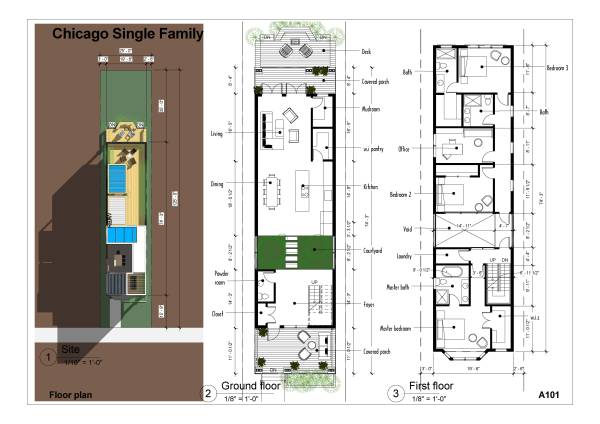 Design project for Chicago Single Family in United States | Arcbazar