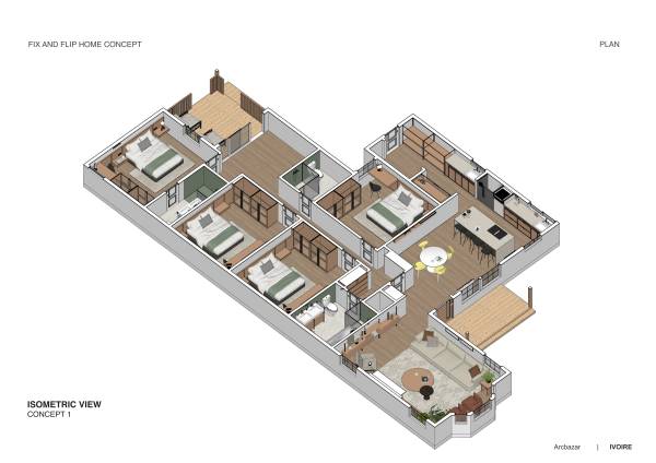 Design project for Fix and Flip Home Re-Design in United States | Arcbazar