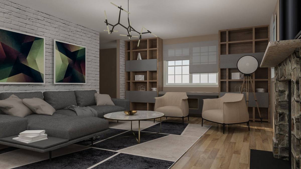 Design project for Living Room renovation in United States | Arcbazar