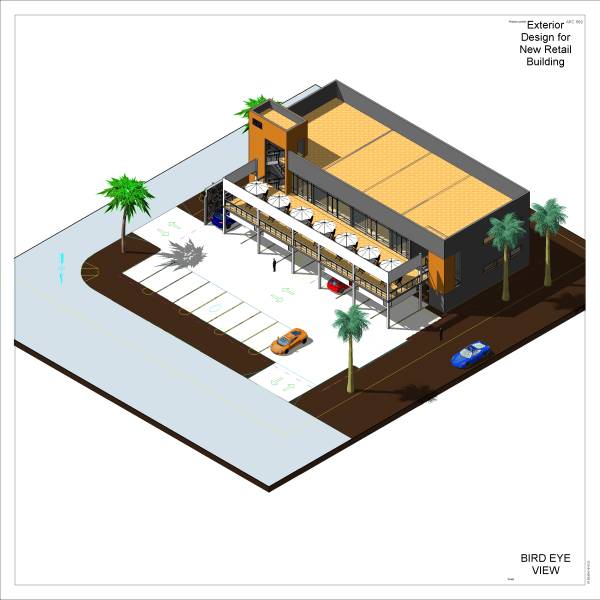 Design project for Exterior Design for New Retail Building in United ...