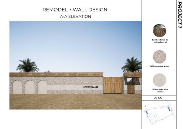 Design project for Make this wall beautiful in Saudi Arabia | Arcbazar