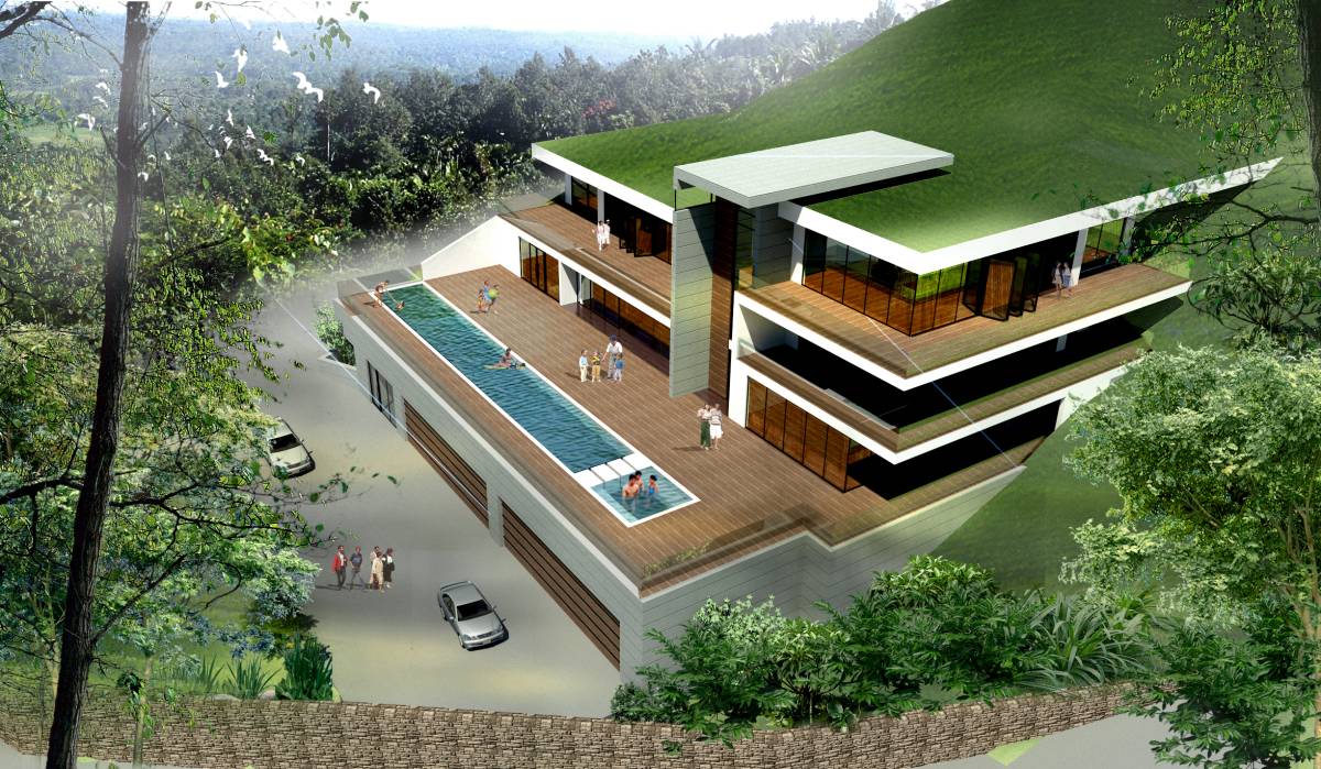 Design project for Hill Slope Villa in Papua New Guinea | Arcbazar
