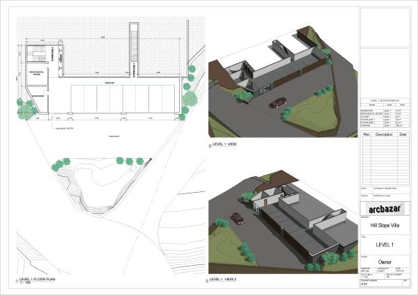 Design project for Hill Slope Villa in Papua New Guinea | Arcbazar