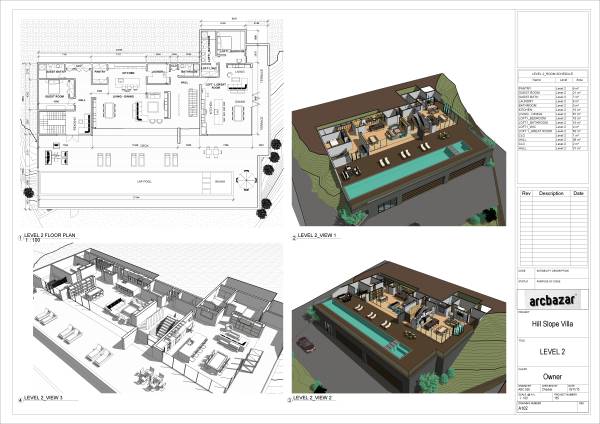 Design project for Hill Slope Villa in Papua New Guinea | Arcbazar