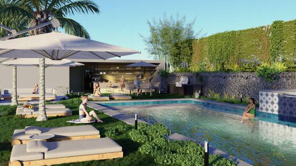 حمامات السباحة \ البرك المائية تم التصميم بواسطةAyse Arya Vilgenoglu - Pool/spa finishing look ...