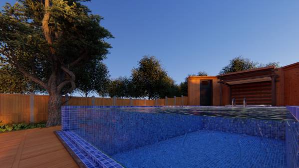Design project for Outdoor swimming pool / chill out garden. in United ...
