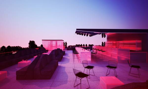 Design project for night club and roof top bar design in United States ...