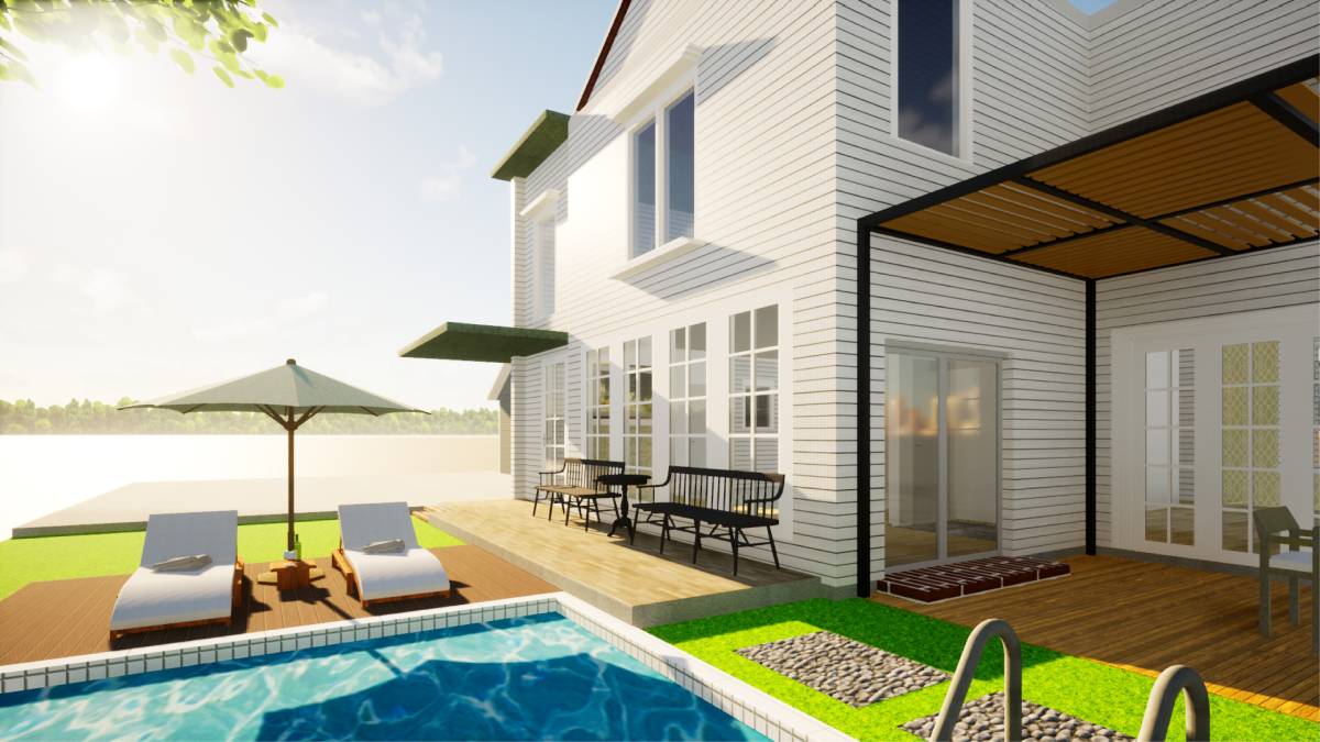 Design project for Colonial Revival Remodel and Addition in United ...