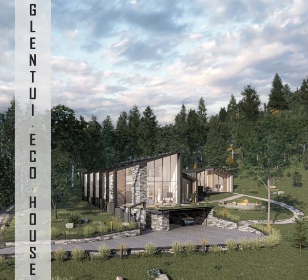 Design project for Glen Tui Eco House in New Zealand | Arcbazar