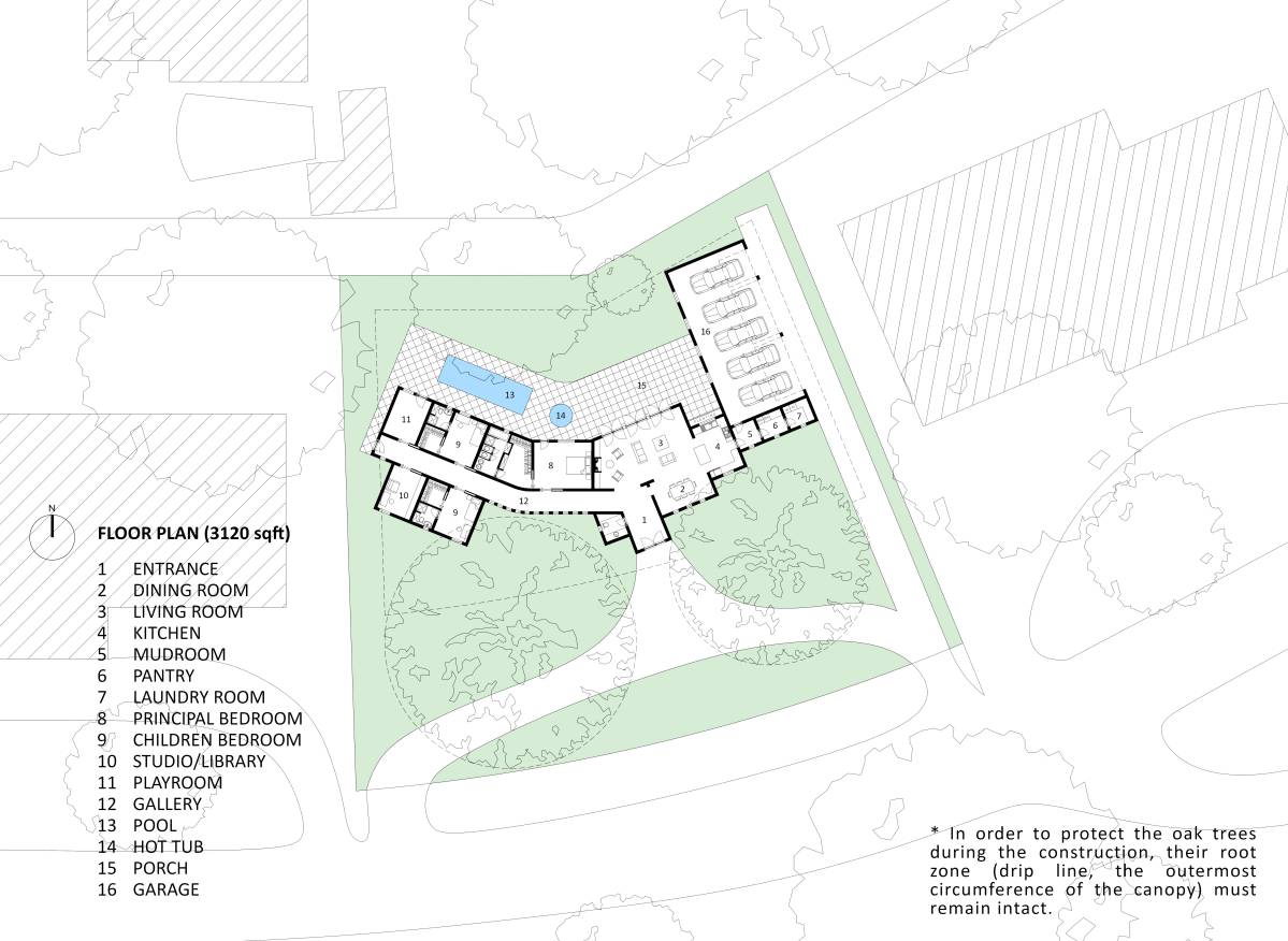 Design project for LM Residence Floor Plan in United States | Arcbazar