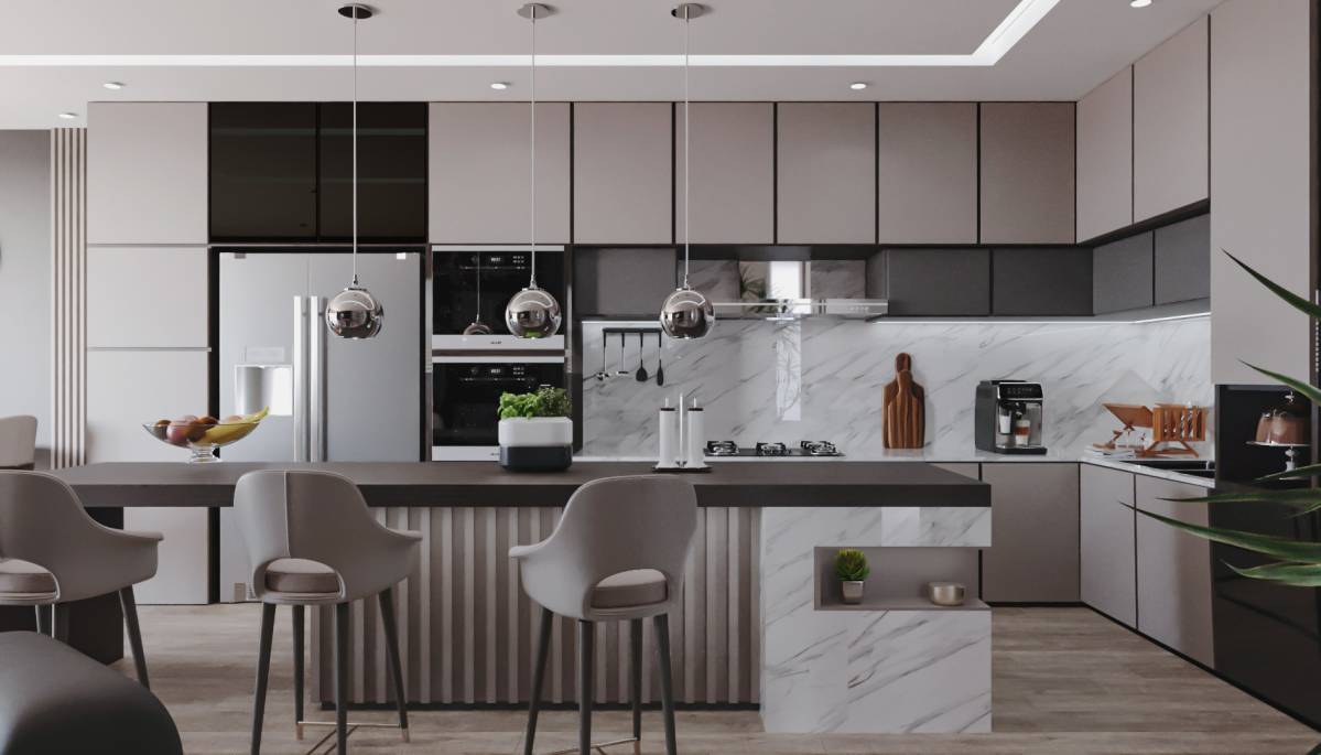 Design project for Kitchen/family room/back yard redesign. Indoor ...