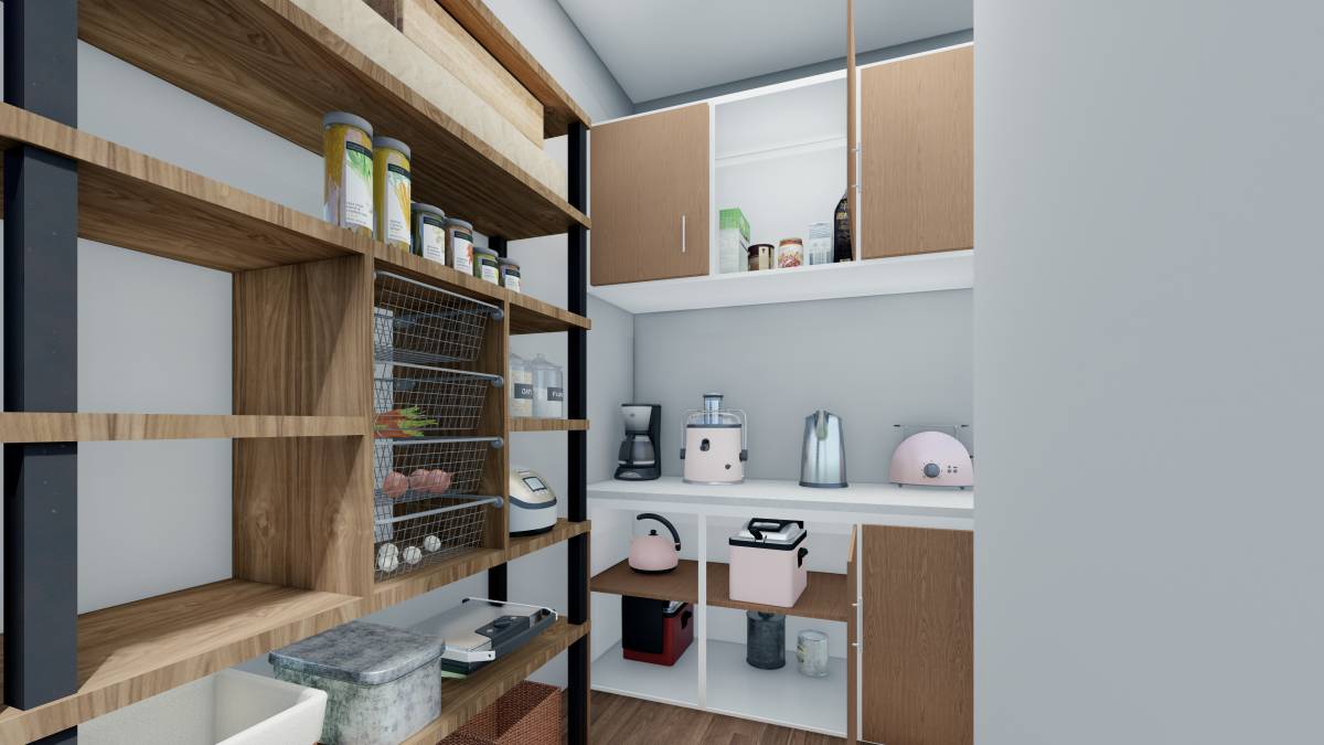 Design project for Walk-In Pantry Design in United States | Arcbazar