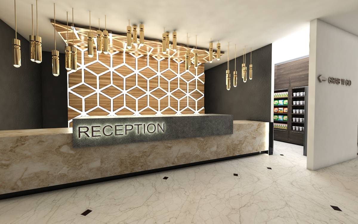 Design project for Hilton Lobby Renovation in United States | Arcbazar