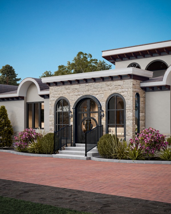 Design project for Design of an Enclosed Atrium that Serves as a Foyer ...