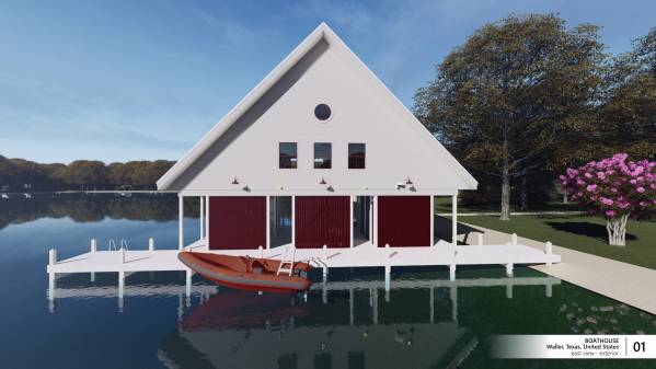 Design project for Boathouse in United States | Arcbazar