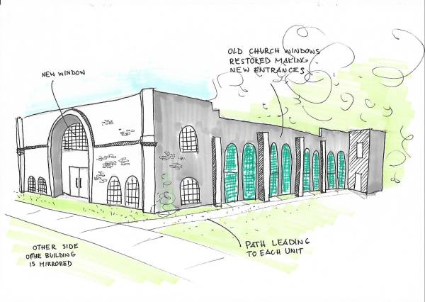Design project for Church Adaptive Reuse in United States | Arcbazar