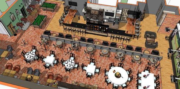 Design project for Bar & Restaurant Transformation in United States ...