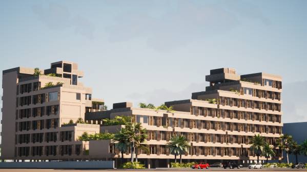 Design project for g+7 building in Dubai in United Arab Emirates | Arcbazar