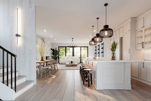 Design project for Brand New Construction Rendering - Corona Del Mar ...
