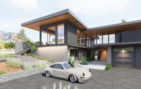 Design project for Modern Single Fam Residential Home in United States ...