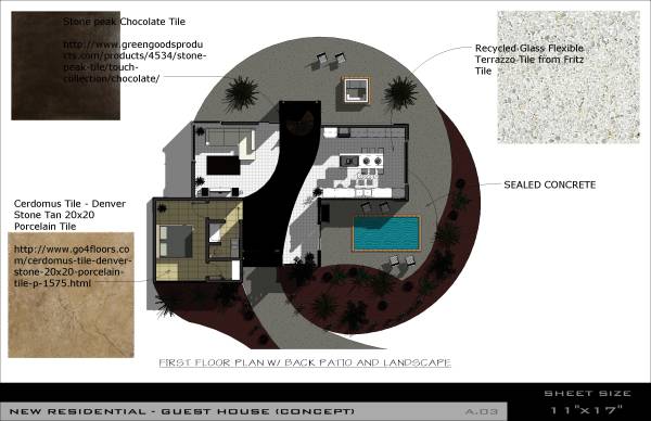 Design project for Guest House in United States | Arcbazar