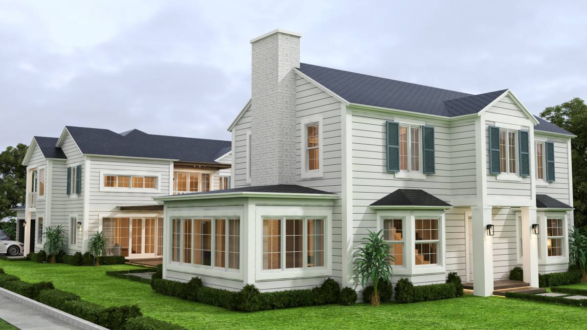 Design project for Colonial Revival Remodel and Addition in United ...
