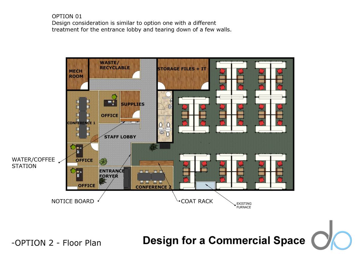 Design project for Floor Plan Design for Commercial Space in United ...