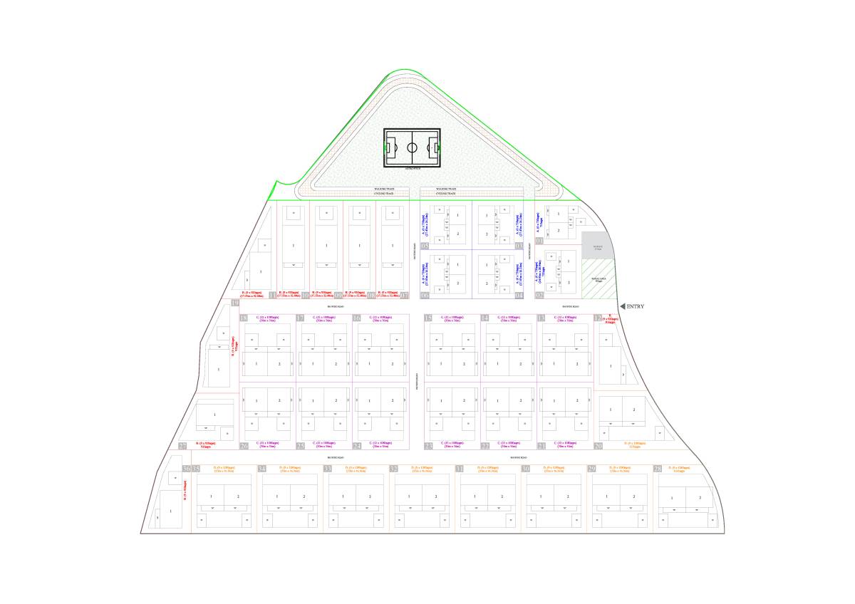 Design project for Simple Layout Design for a Gated Housing Community ...