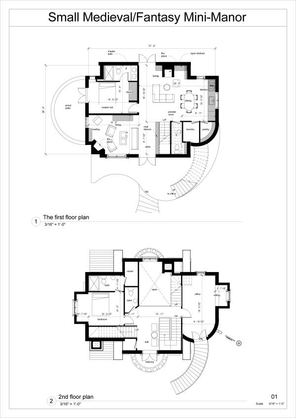 Design project for Small Medieval/Fantasy Mini-Manor in United States ...
