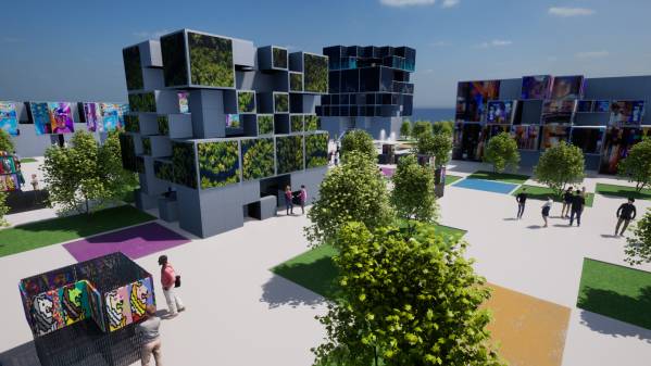Design project for Virtual gallery of immersive climate art in Thailand ...
