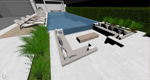 Design project for Landscape re-design of a new villa which will go ...
