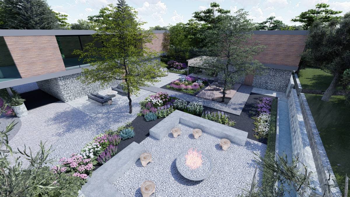 Design project for Create a landscape scheme worthy of the house design ...