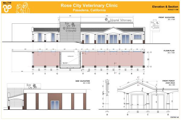 Design project for Rose City Veterinary Clinic in United States | Arcbazar