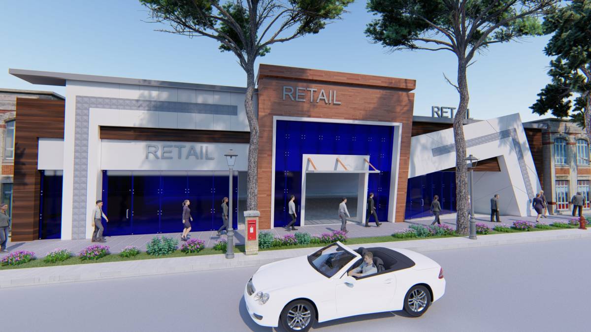 Design project for Retail Storefront Facade in United States | Arcbazar