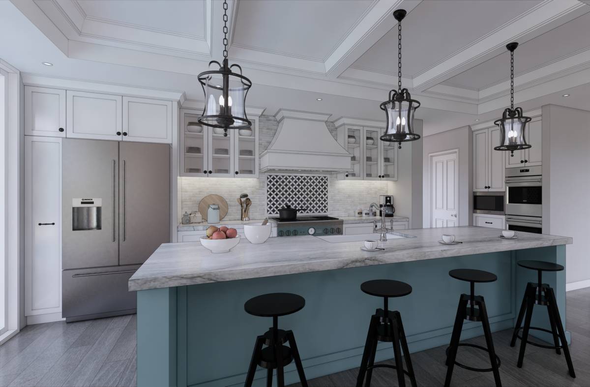 Design project for 1973 Kitchen Renovation in United States | Arcbazar