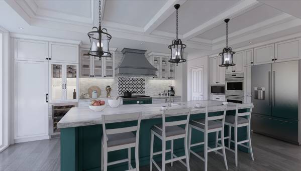 Design project for 1973 Kitchen Renovation in United States | Arcbazar