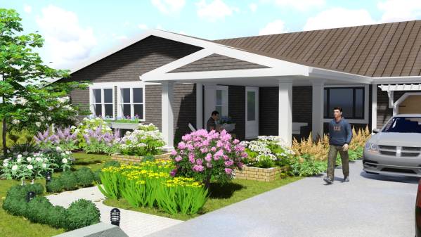 Design project for Update Exterior Facade in Canada | Arcbazar