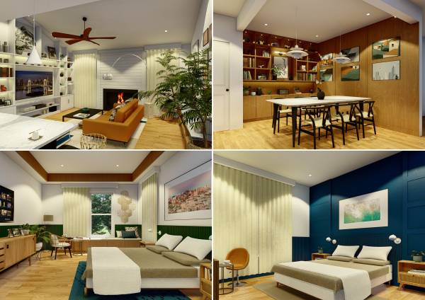 Design project for Interior Design for New Vacation Home in United ...