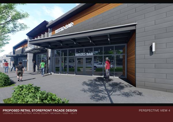 Design project for Retail Storefront Facade in United States | Arcbazar