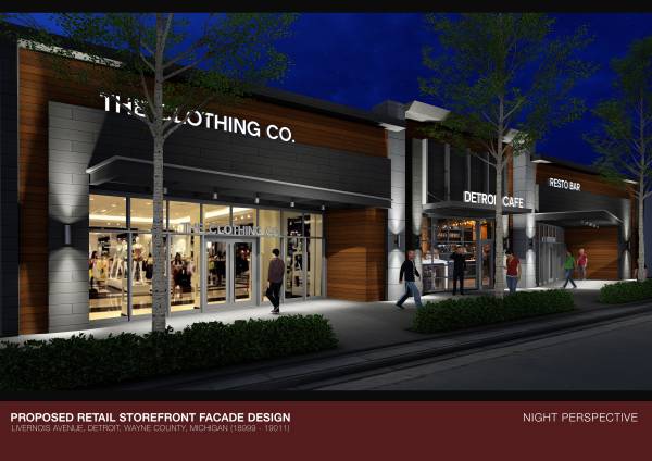 Design project for Retail Storefront Facade in United States | Arcbazar